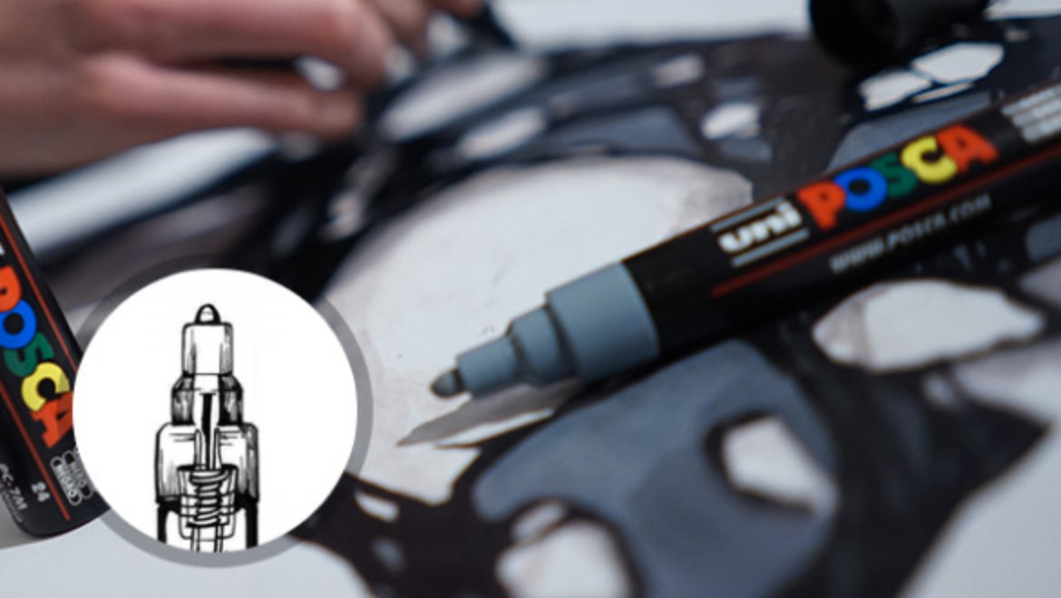 The tool - Posca - Posca