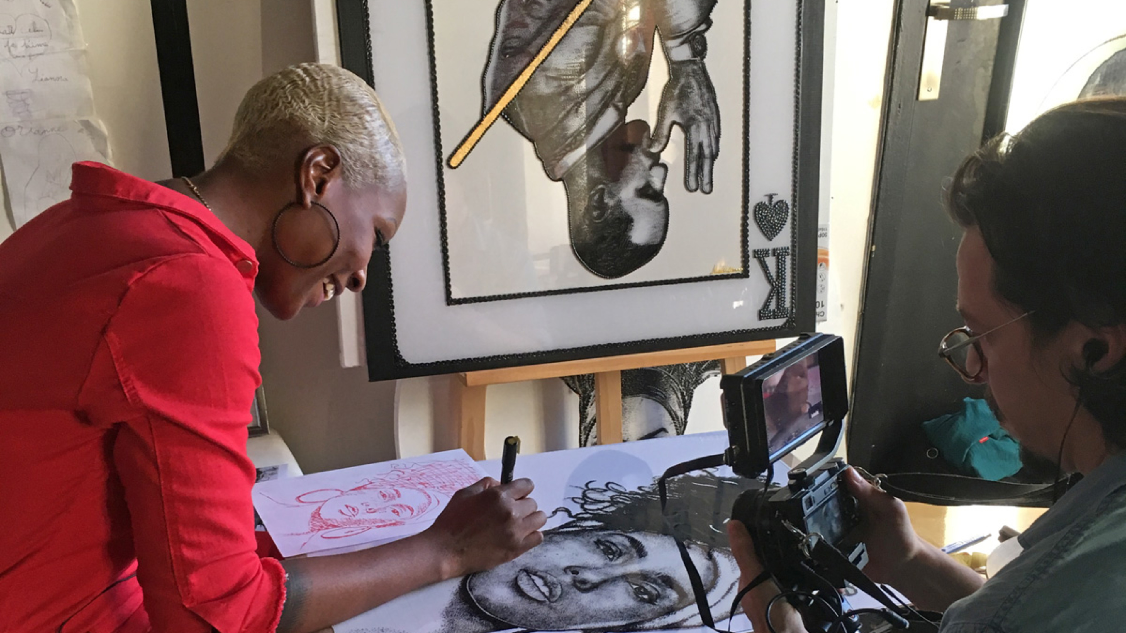 Malice Pointille, pointillist artist - Posca - Posca