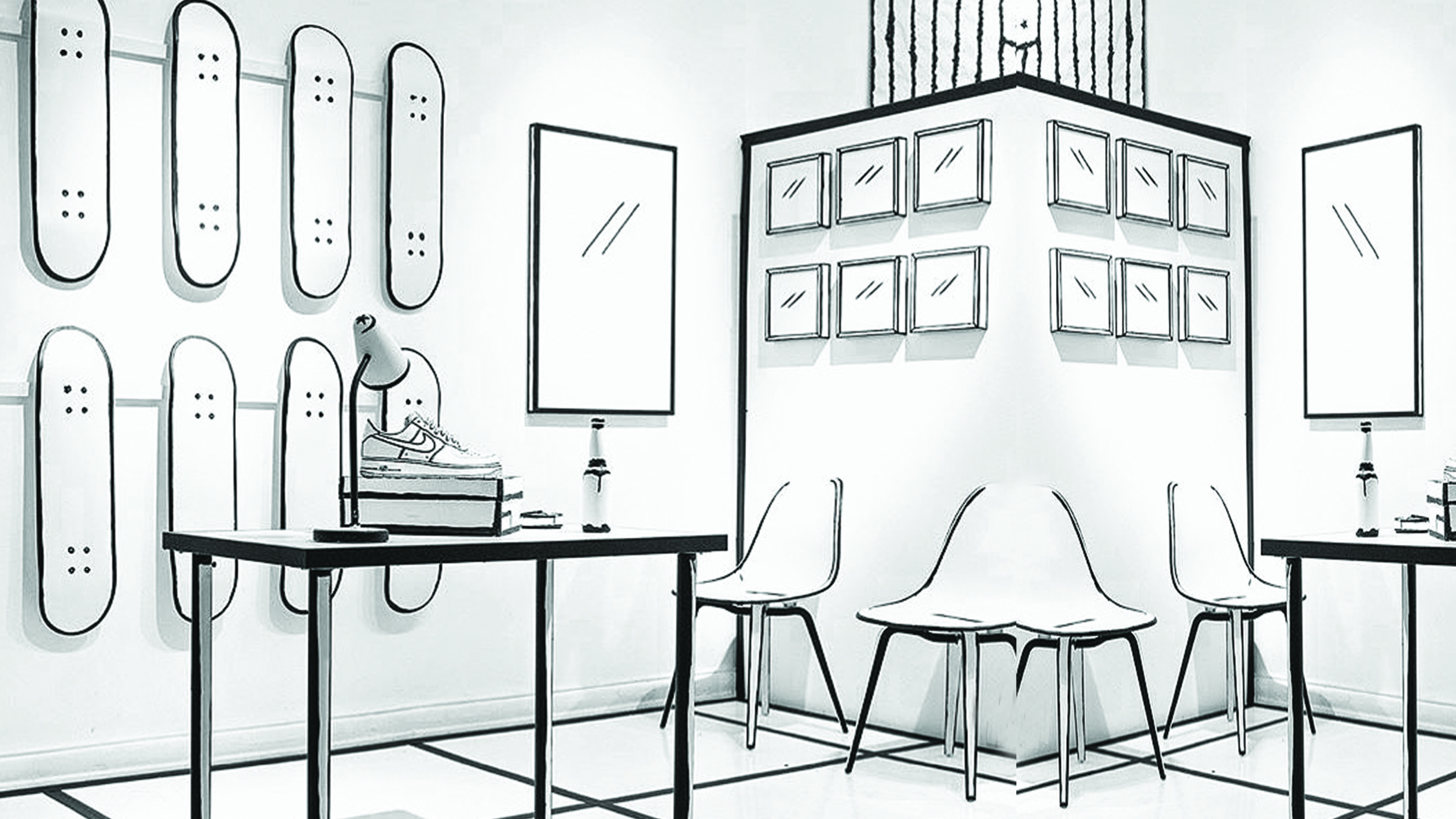 JOSHUA VIDES,artiste au trait noir. - Posca - Posca