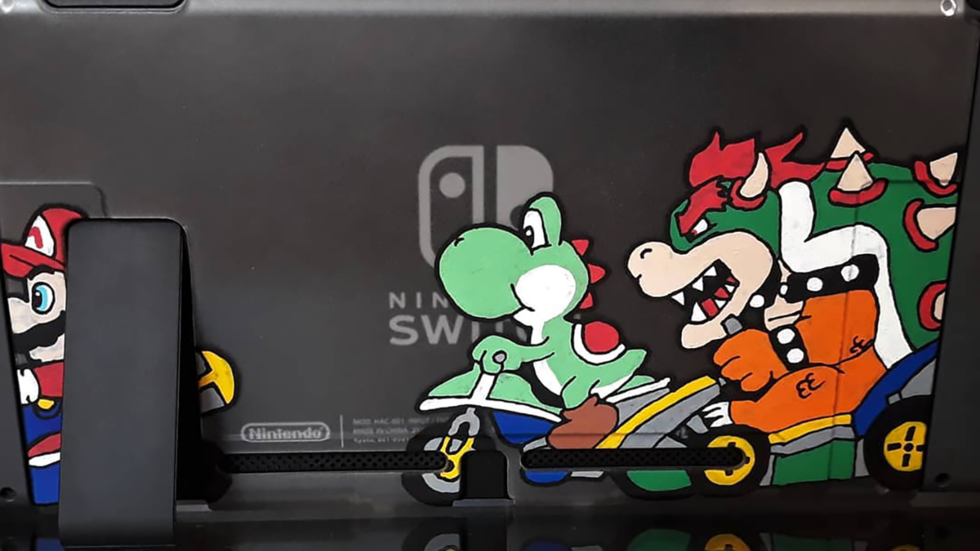 Super Mario à gogo ! - Posca - Posca