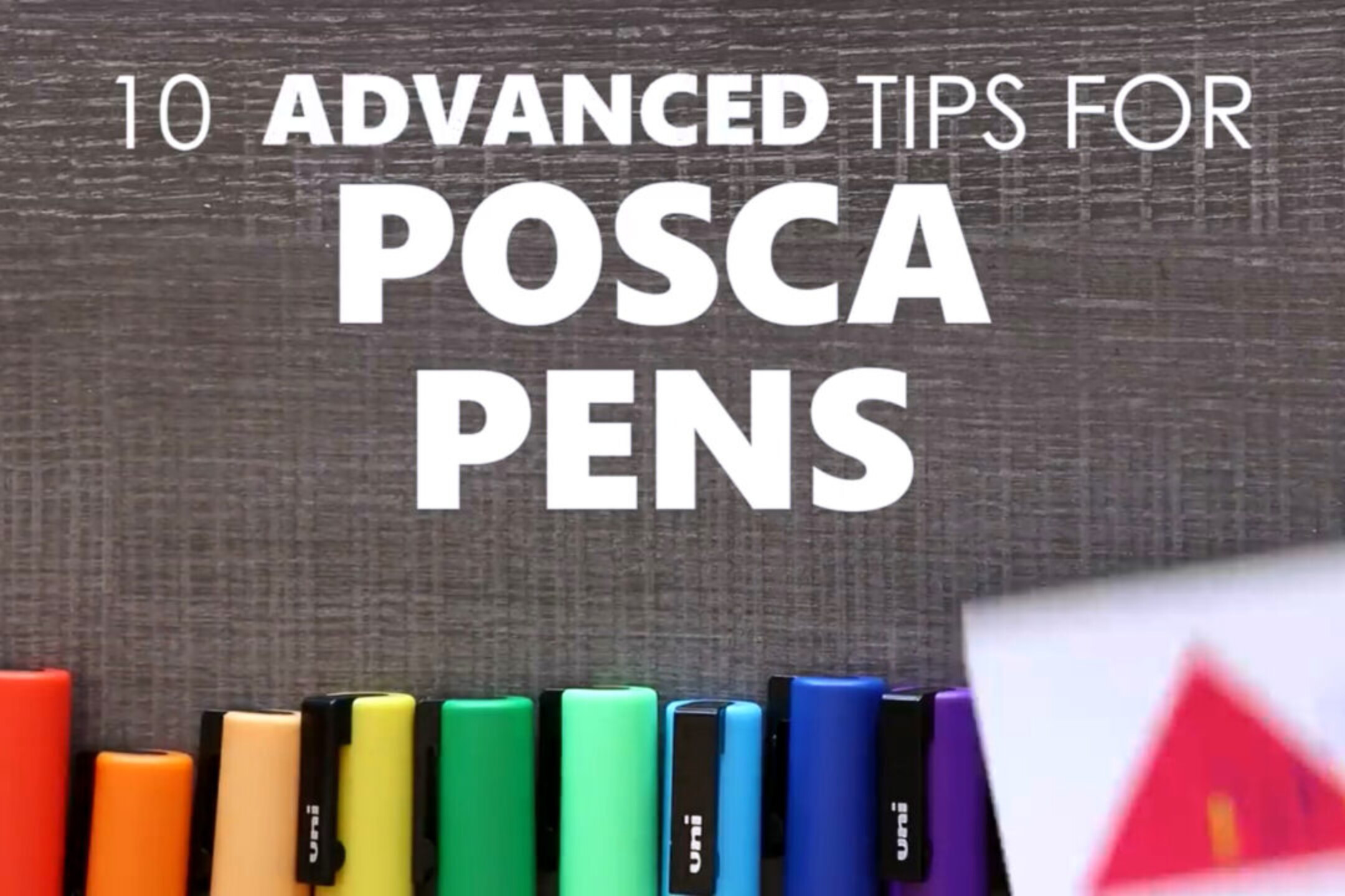 10 trucs pour utiliser POSCA avec Kasey Golden – partie 2 - Posca - Posca