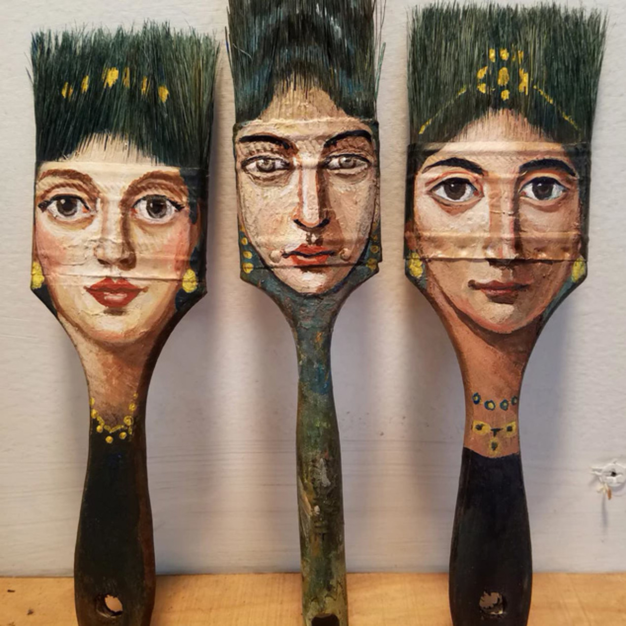 Pinceaux et recyclage par Alexandra Dillon - Posca - Posca