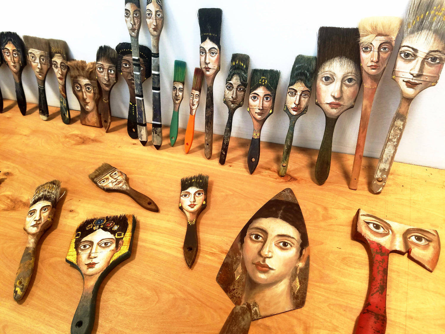 Pinceaux et recyclage par Alexandra Dillon - Posca - Posca