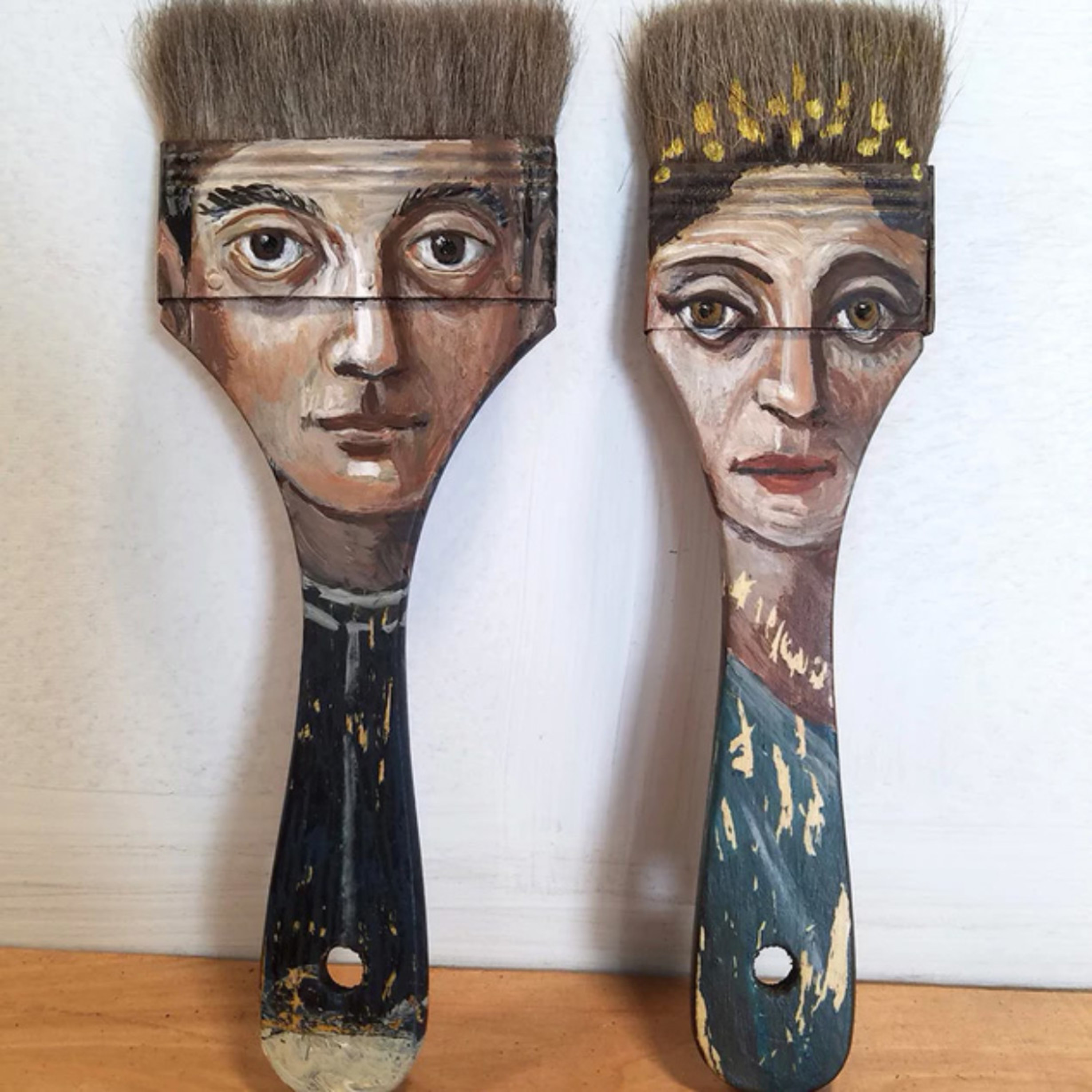 Pinceaux et recyclage par Alexandra Dillon - Posca - Posca