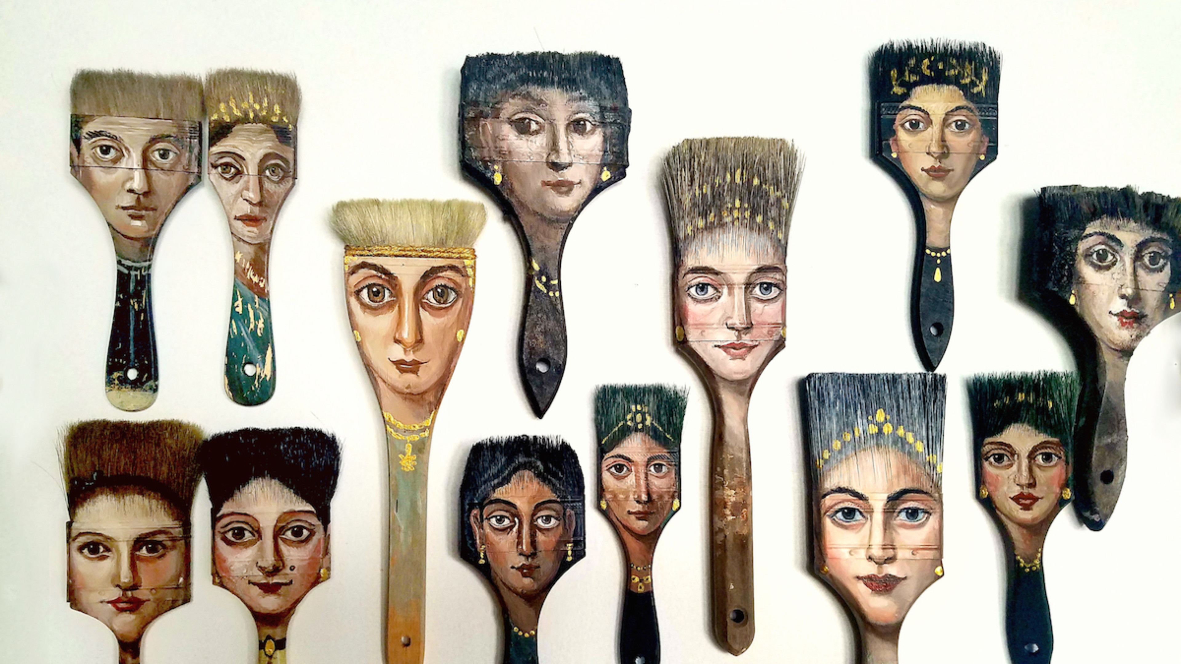 Pinceaux et recyclage par Alexandra Dillon - Posca - Posca