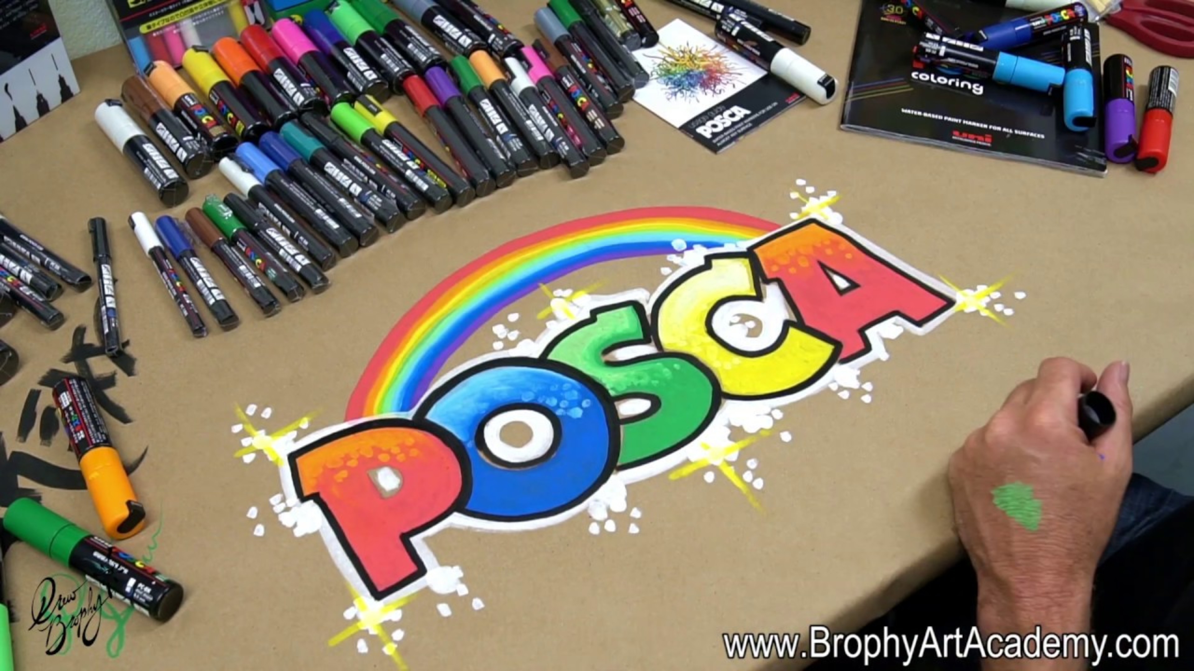 Le Posca test de NerdECrafter - Posca - Posca
