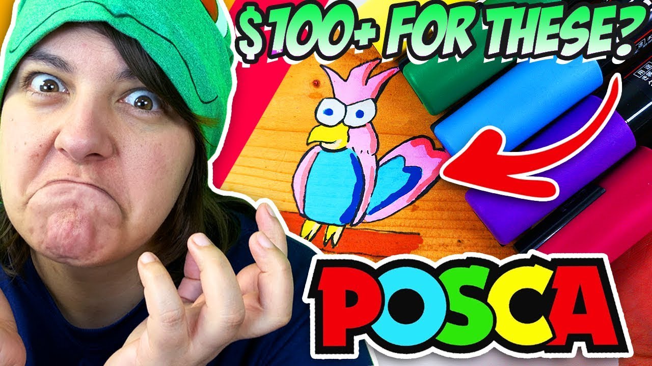 Le Posca test de NerdECrafter - Posca - Posca
