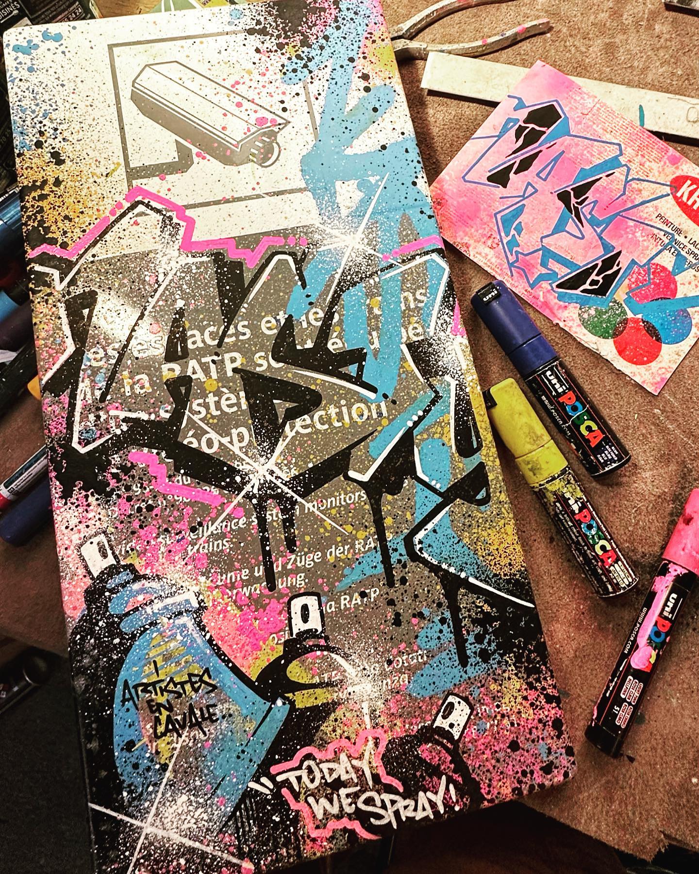 The art of NASTY, 30 ans de création #focus - Posca - Posca