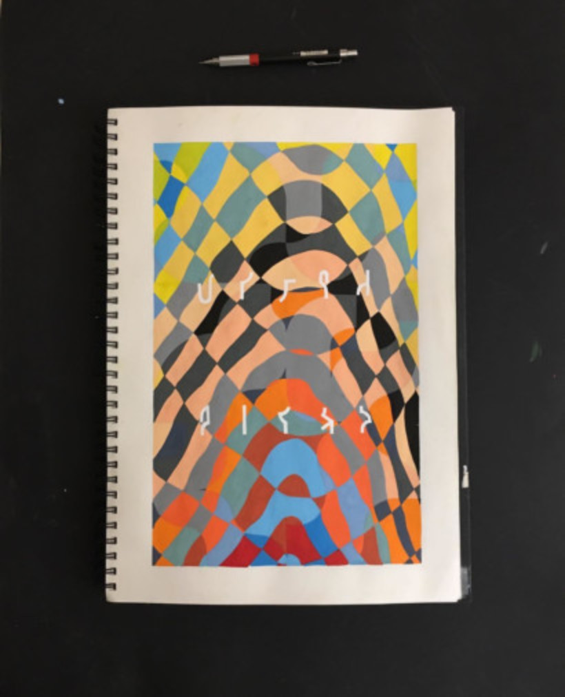 Les motifs ethniques et acryliques de Max Tetar - Posca - Posca