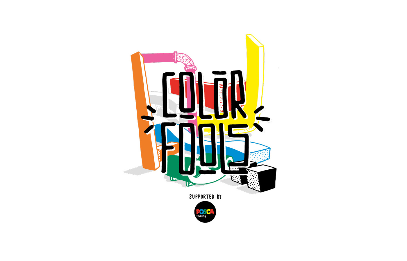 Color Fools, la vidéo de skate tout en couleurs - Posca - Posca