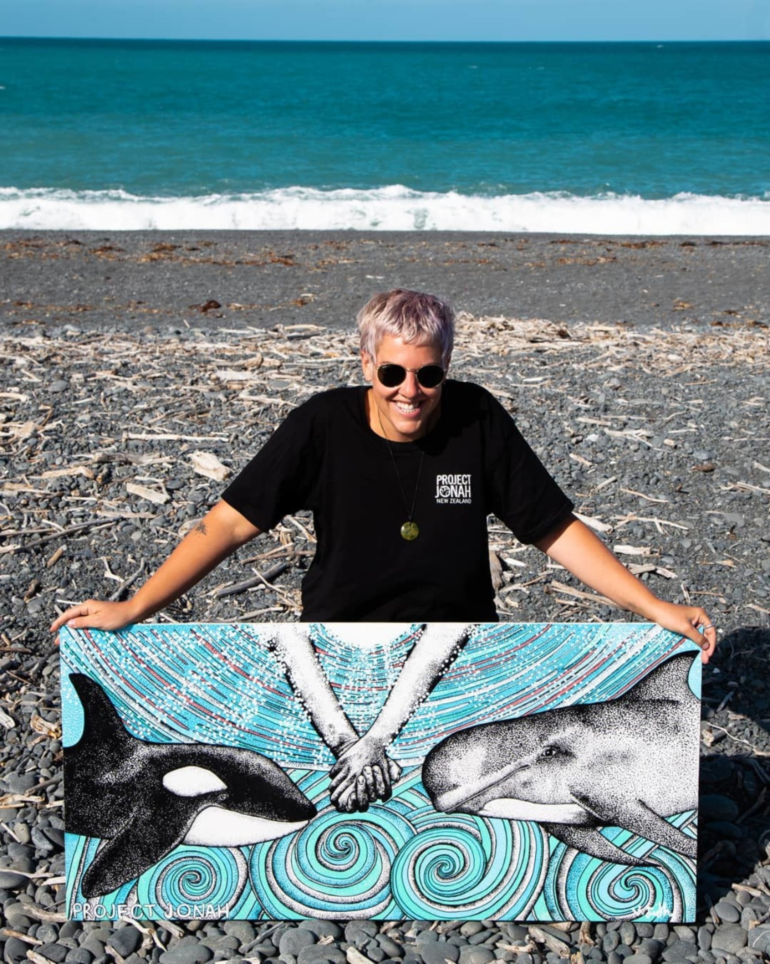 La faune aquatique de Victoria Firth a.k.a ROMAROUND - Posca - Posca