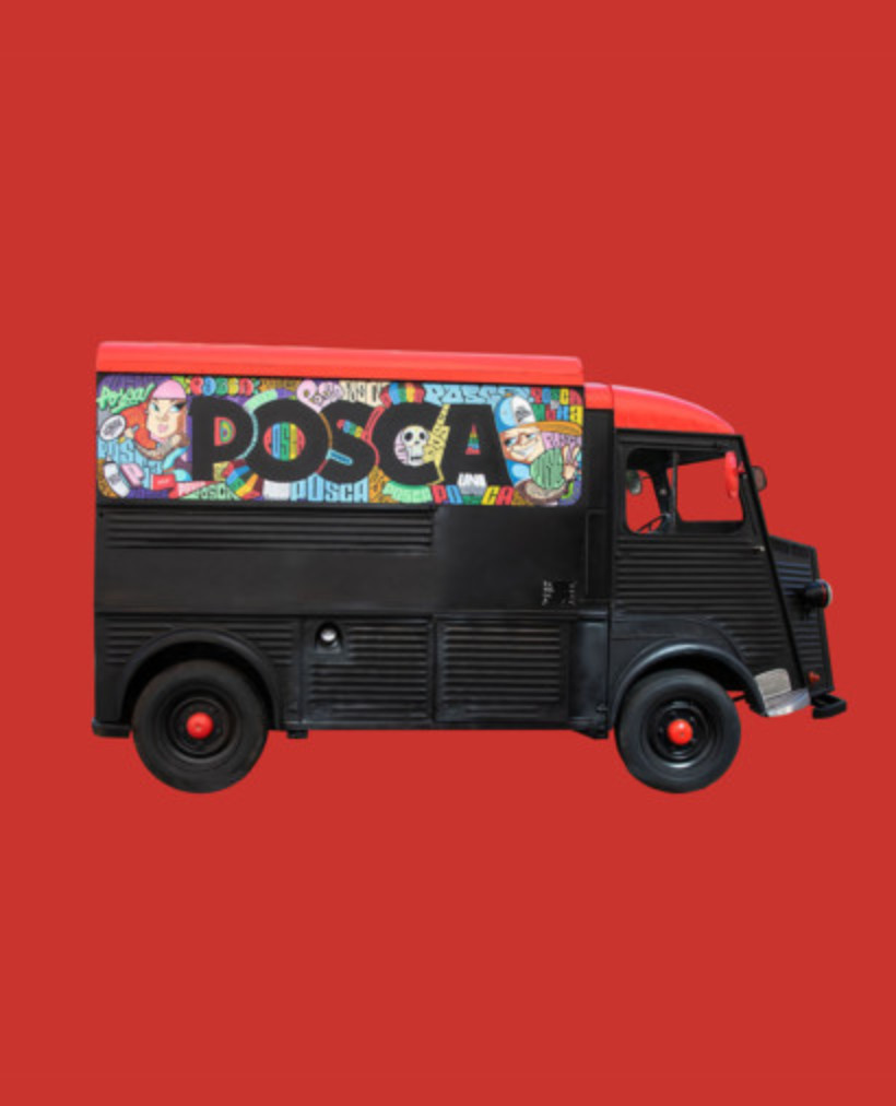 Histoire du posca truck a suivre - Posca - Posca