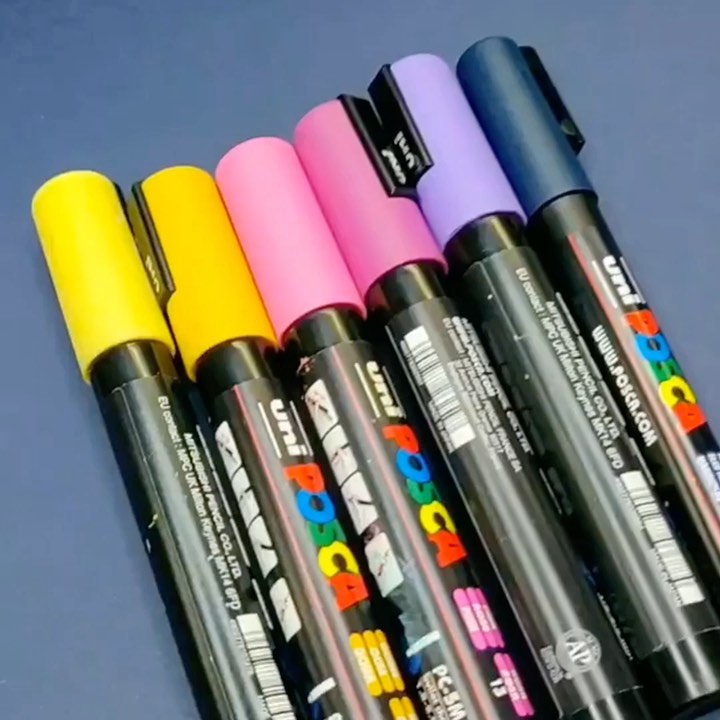 Très inspirée par les nouvelles couleurs POSCA... - Posca - Posca