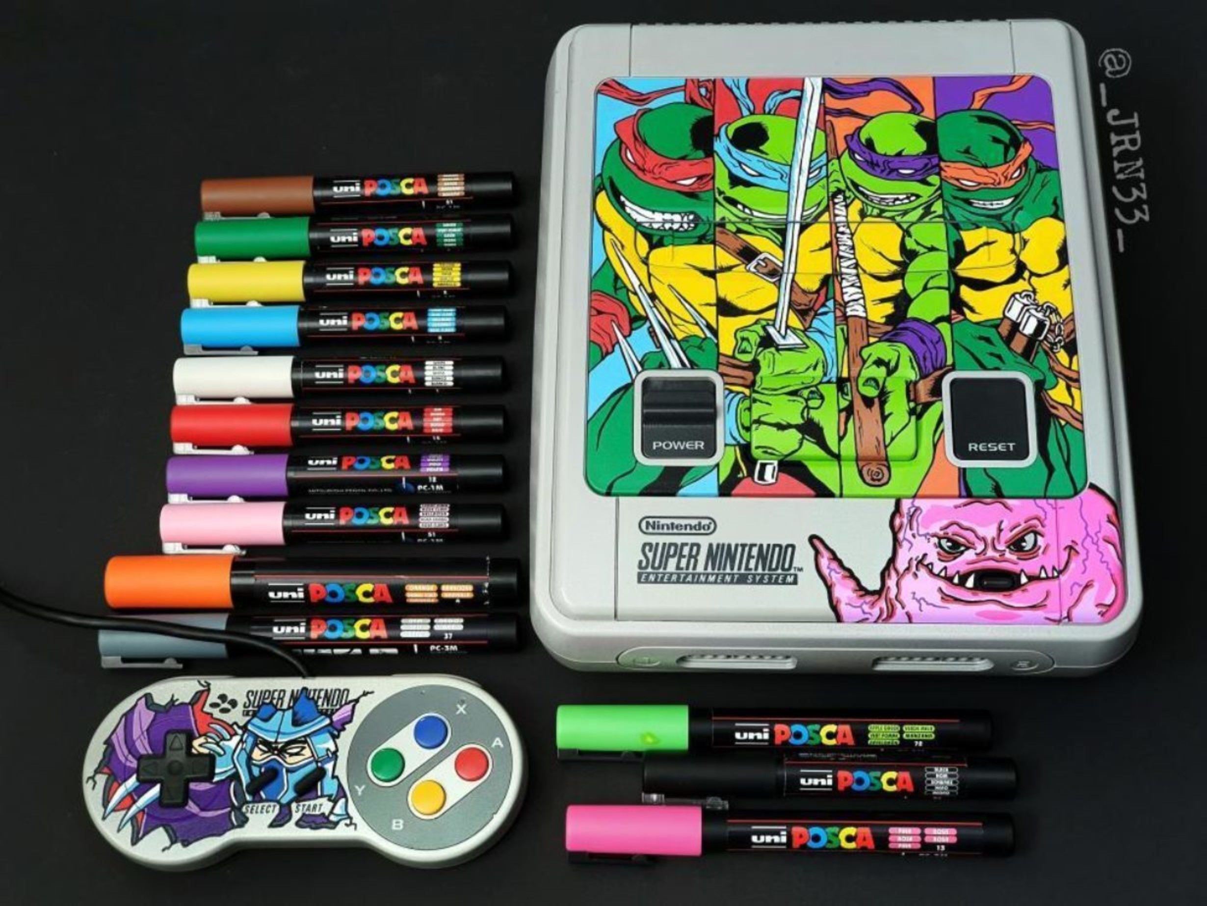 Gaming & custo avec Jarnok33 - Posca - Posca