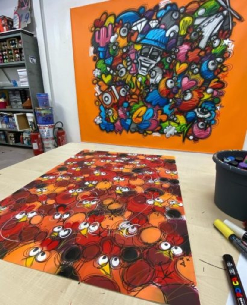 Le graffiti-artiste CEET, de Hong Kong à Toulouse en passant par New ...