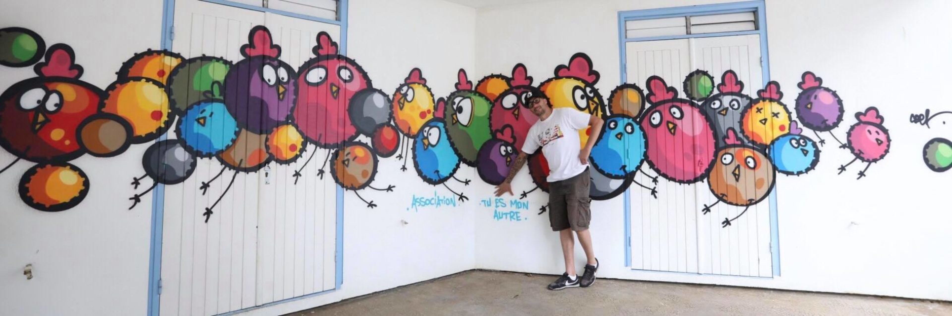 Le graffiti-artiste CEET, de Hong Kong à Toulouse en passant par New ...