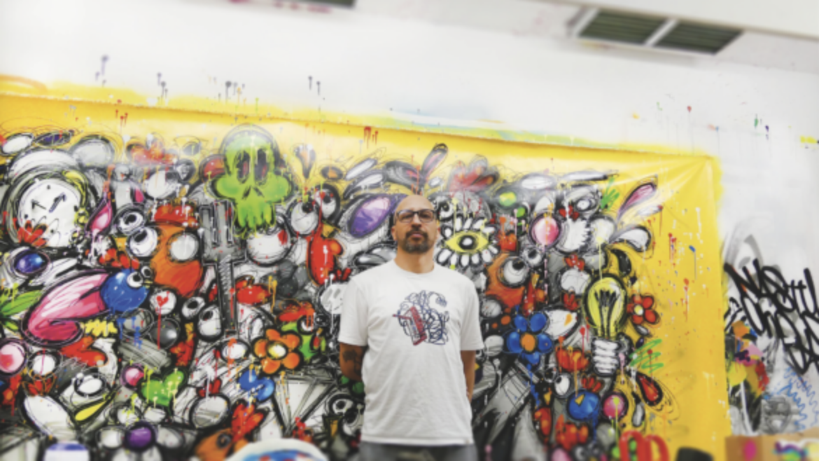 L'artiste graffiti CEET dans le nouveau magazine Star Wax - Posca - Posca