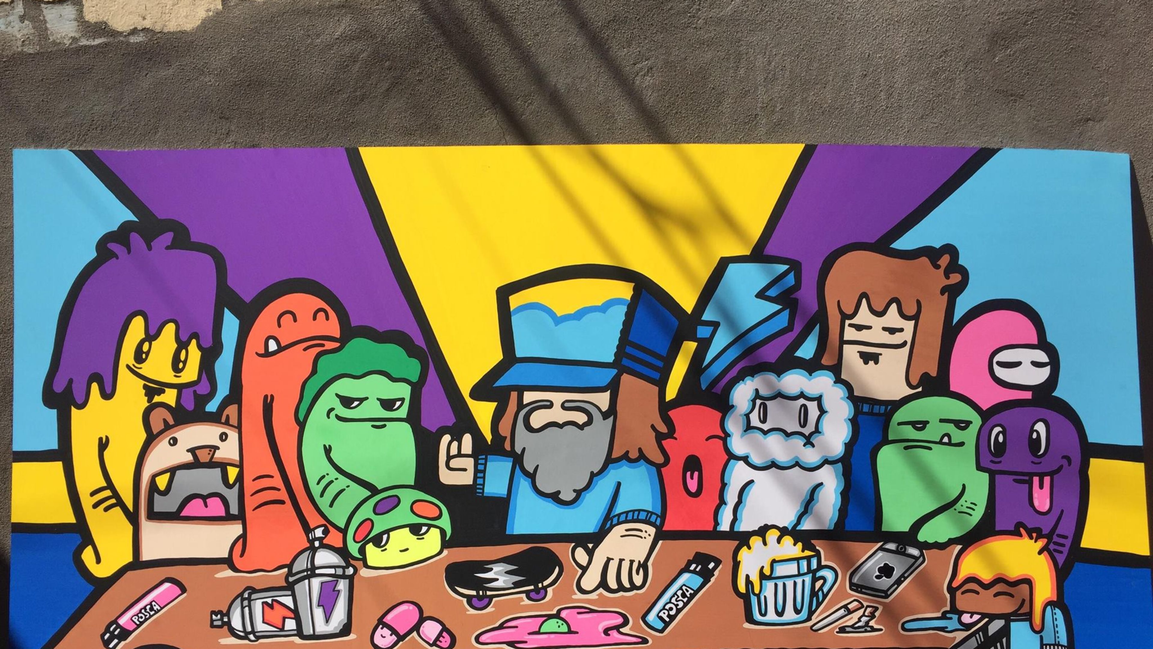 Gaston Stones, ses voyages, ses POSCA, ses petits monstres colorés ...