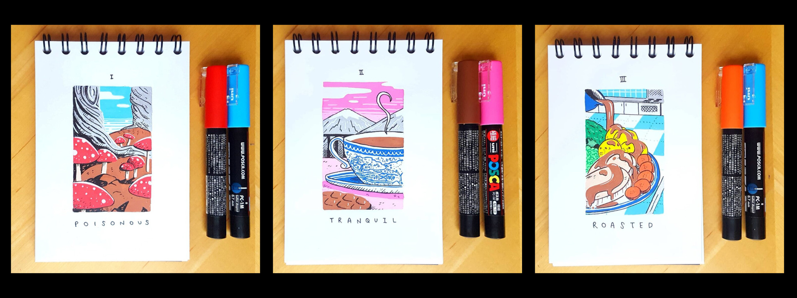 Un mois de "food art" avec James Chapman - Posca - Posca