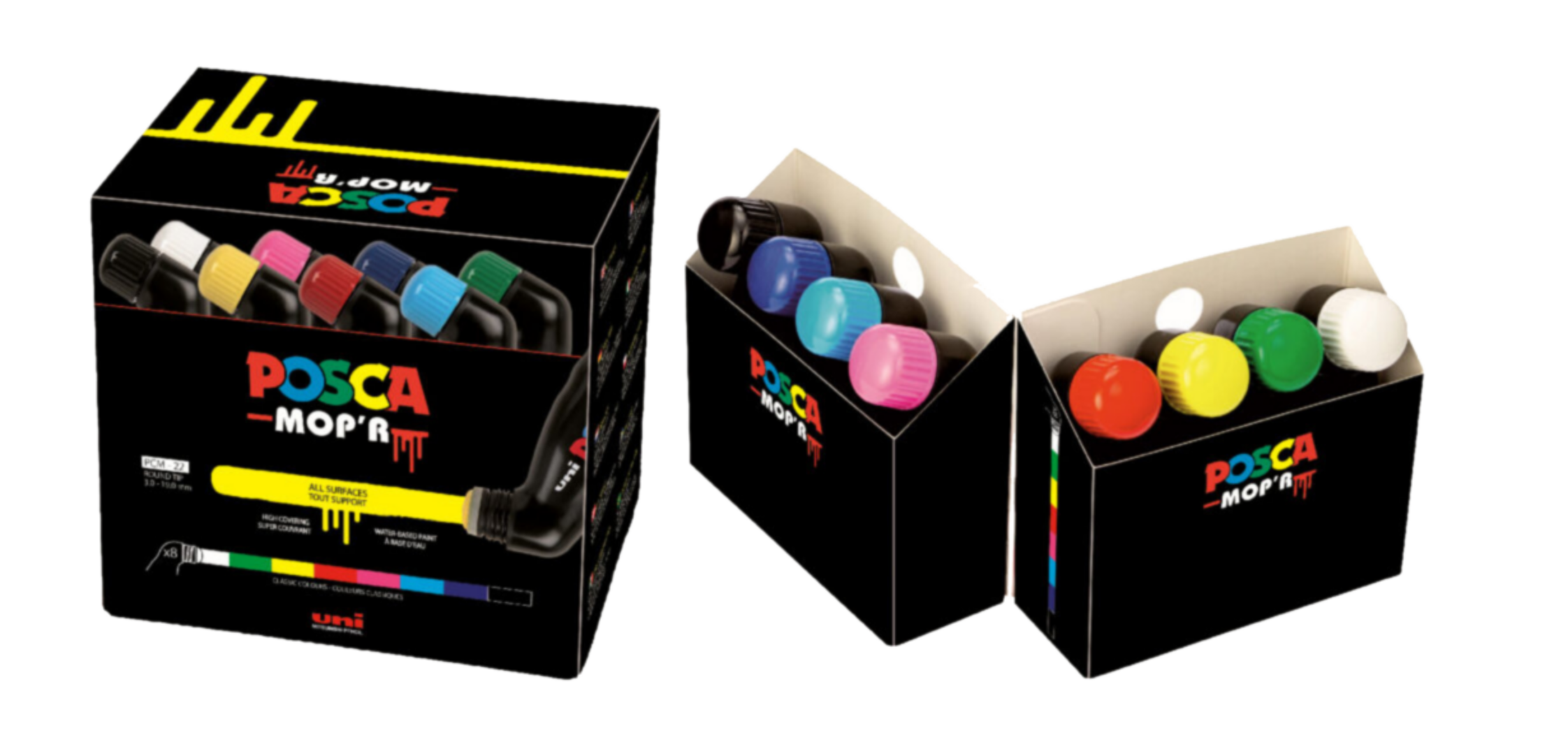 THE NEW POSCA MOP'R TO CREATE BIGGER! - Posca - Posca