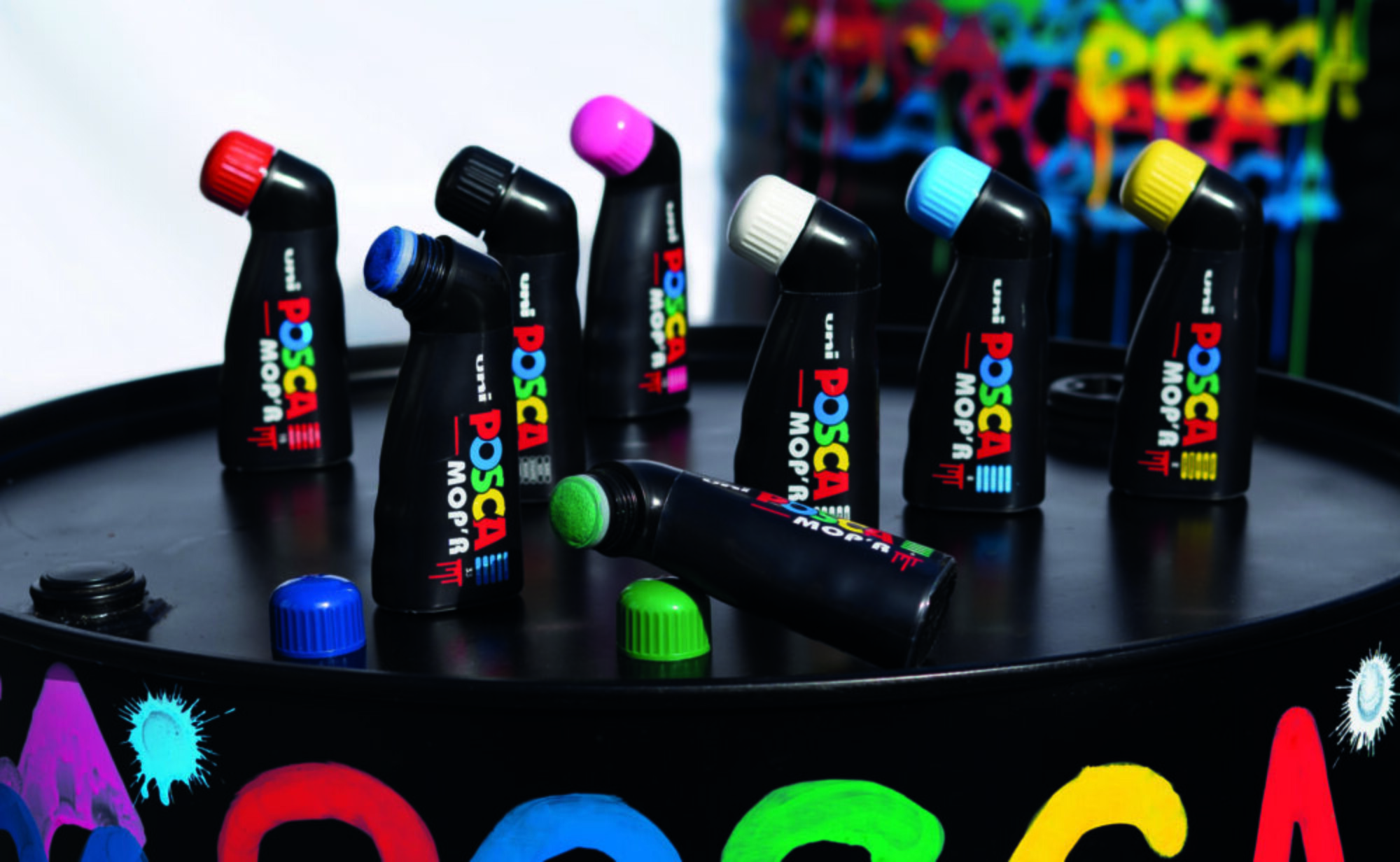 THE NEW POSCA MOP'R TO CREATE BIGGER! - Posca - Posca