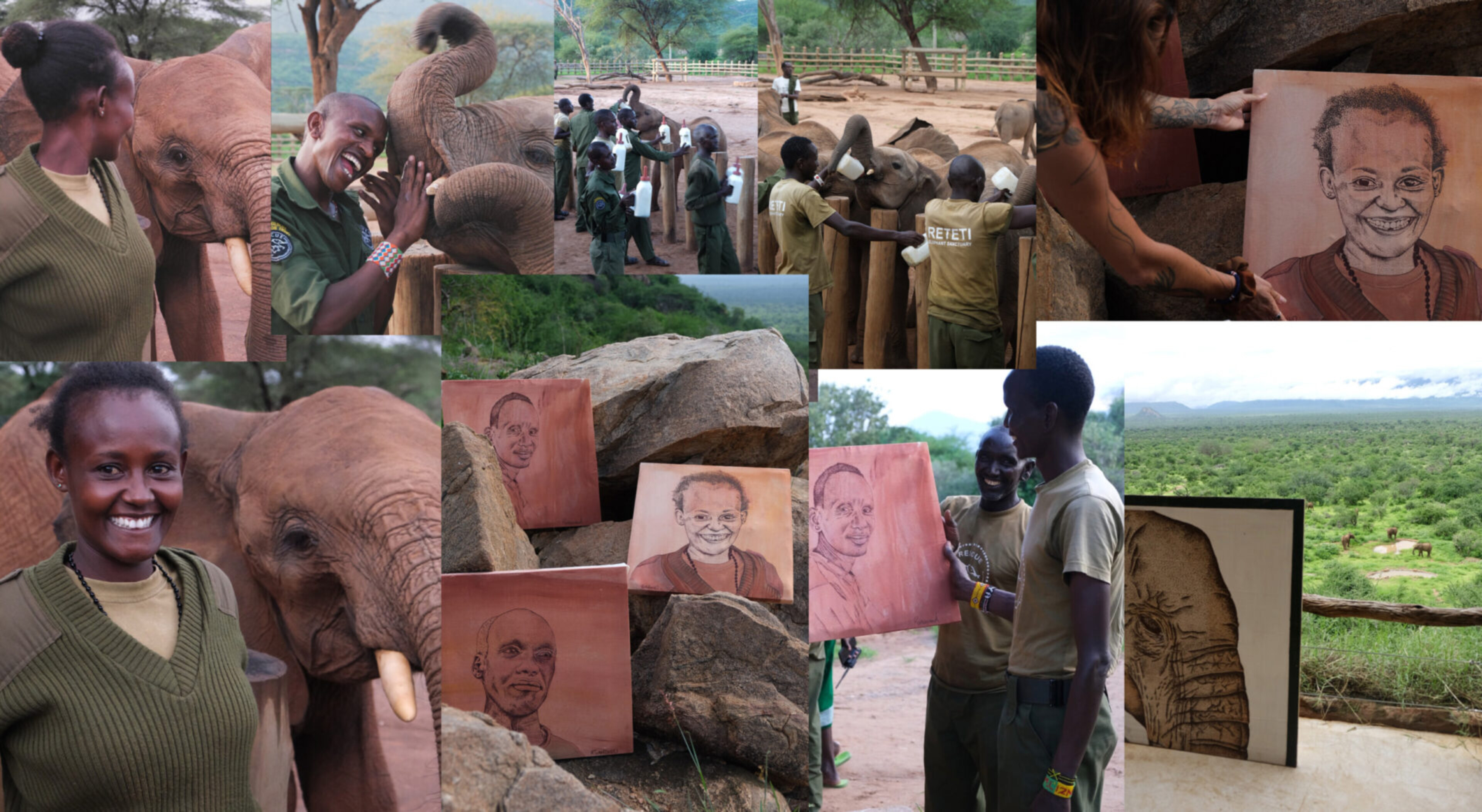 ROMAROUND, WILD ANIMALS & KENYAN COLOURS - Posca - Posca